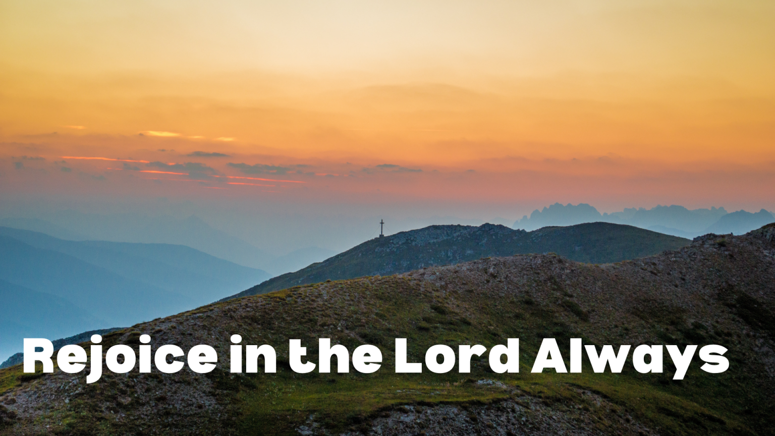 Rejoice in the Lord Always - Preachers Corner