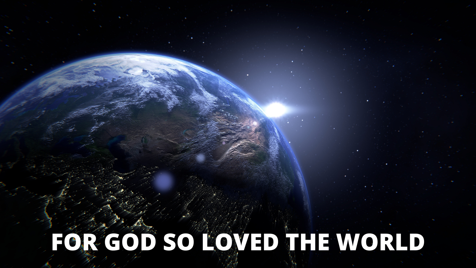 For God So Loved the World - Preachers Corner