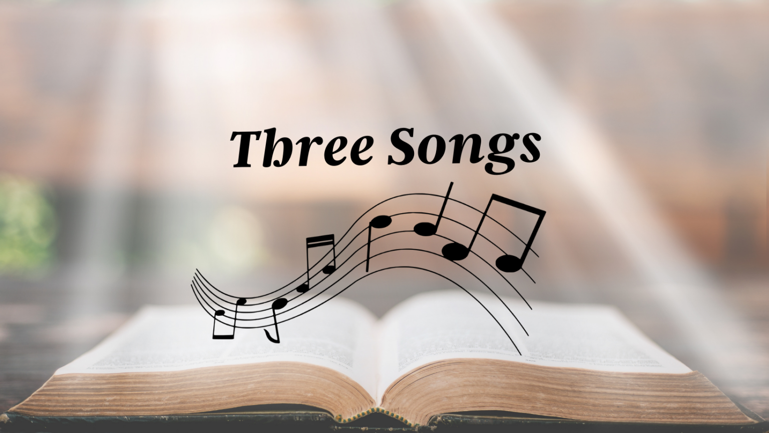 Three Songs - Preachers Corner