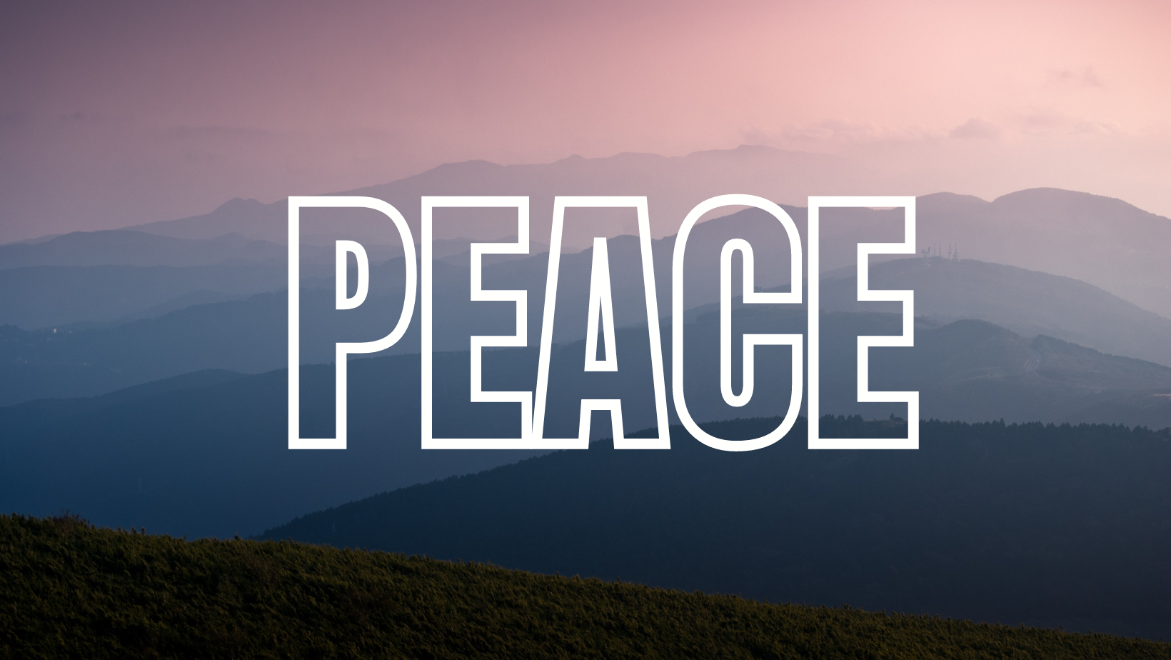 Peace - Preachers Corner