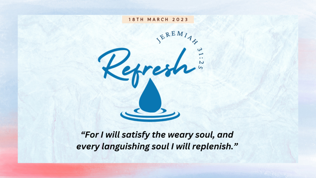 Refresh 2023 - Preachers Corner