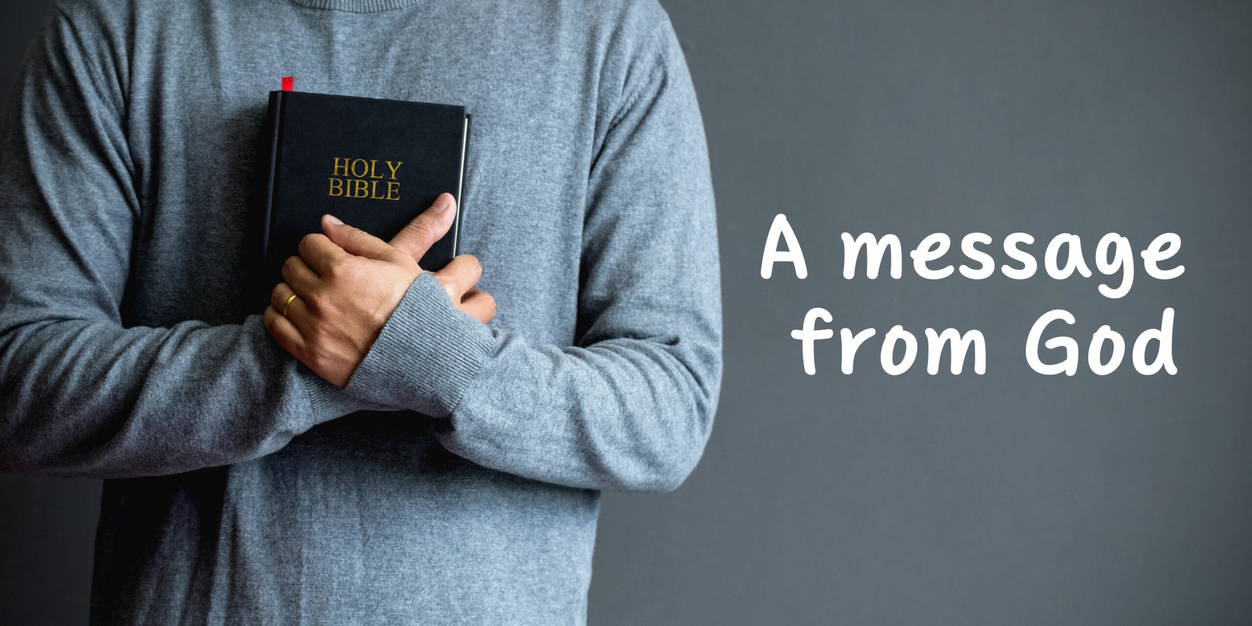A message from God - Preachers Corner
