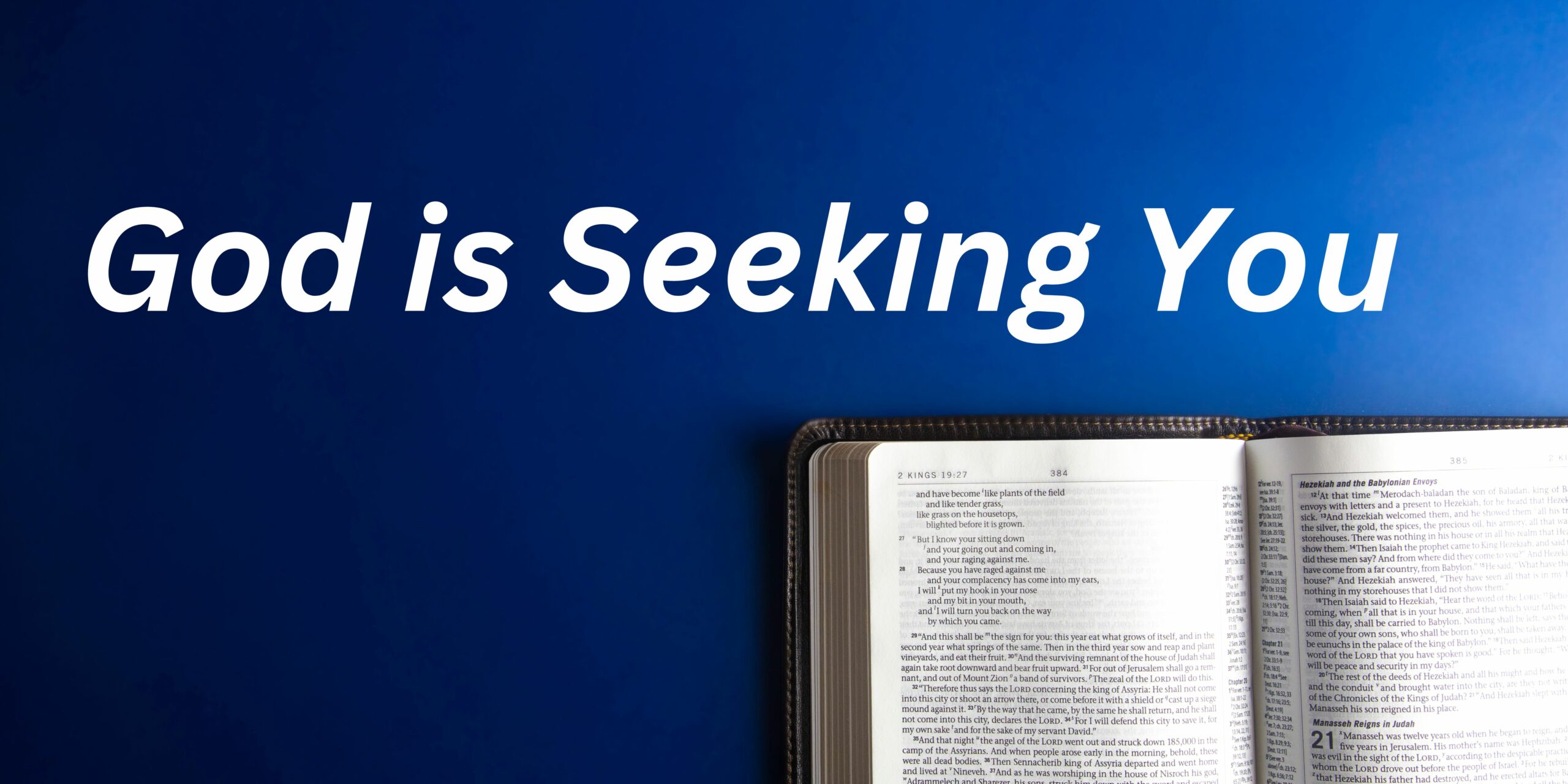 God is Seeking You - Preachers Corner