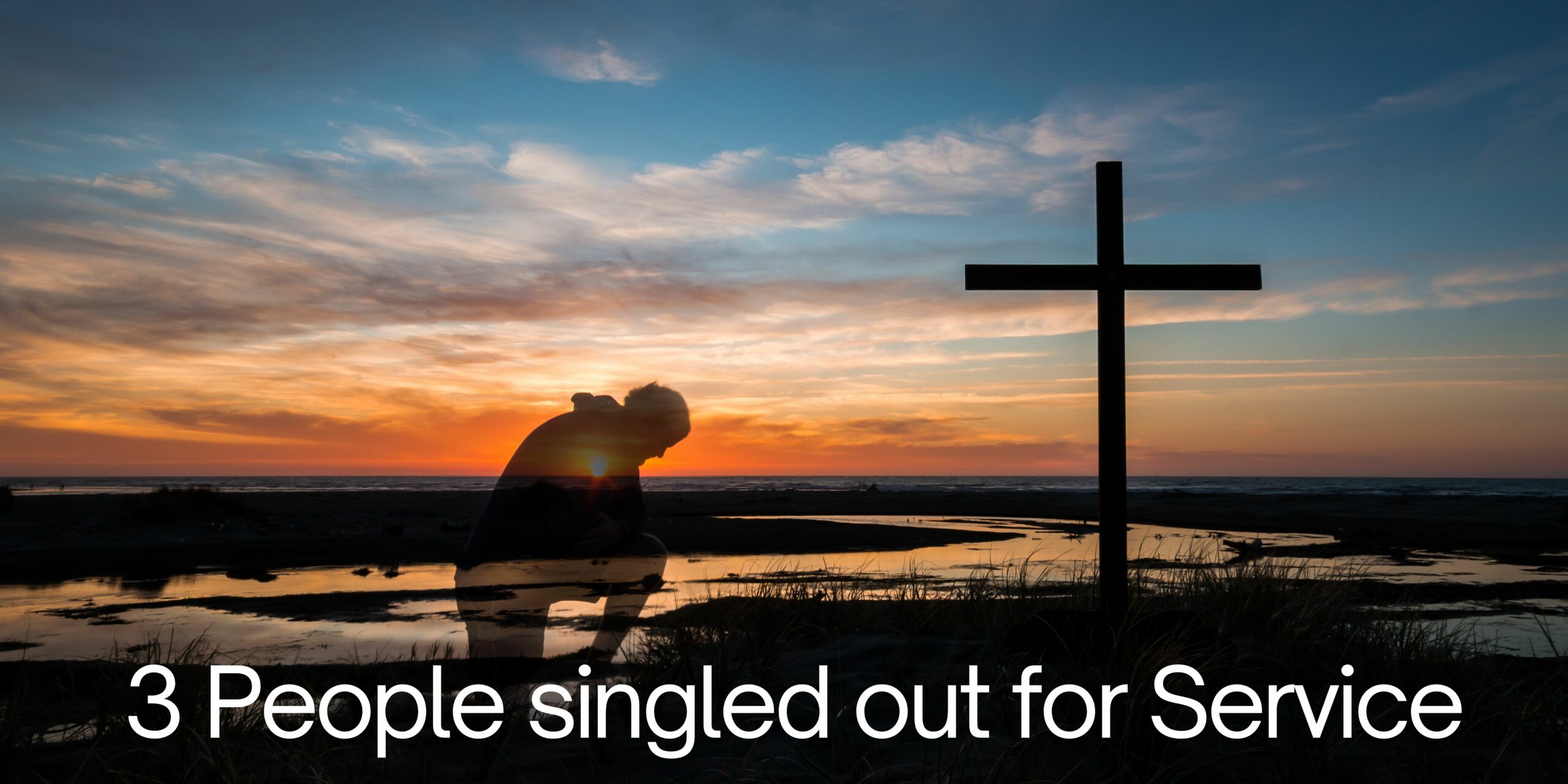 3 People singled out for Service - Preachers Corner