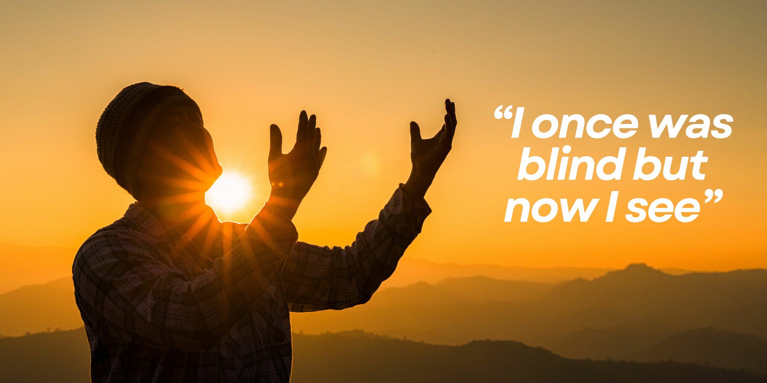 “I once was blind but now I see” - Preachers Corner